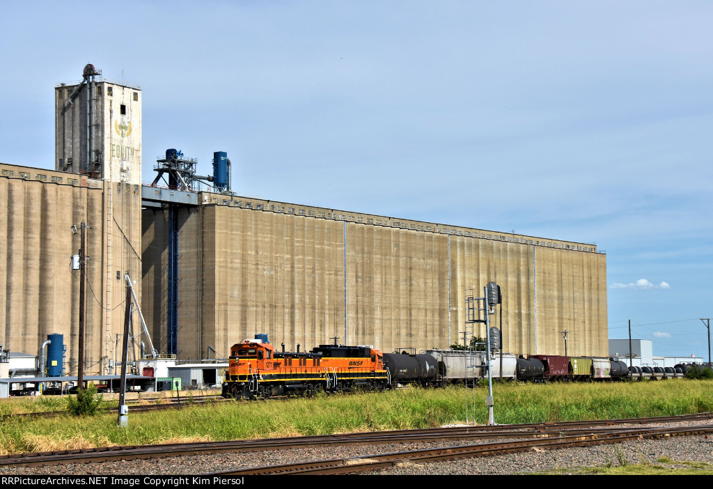 BNSF 1271 NB BNSF Wichita Falls Sub